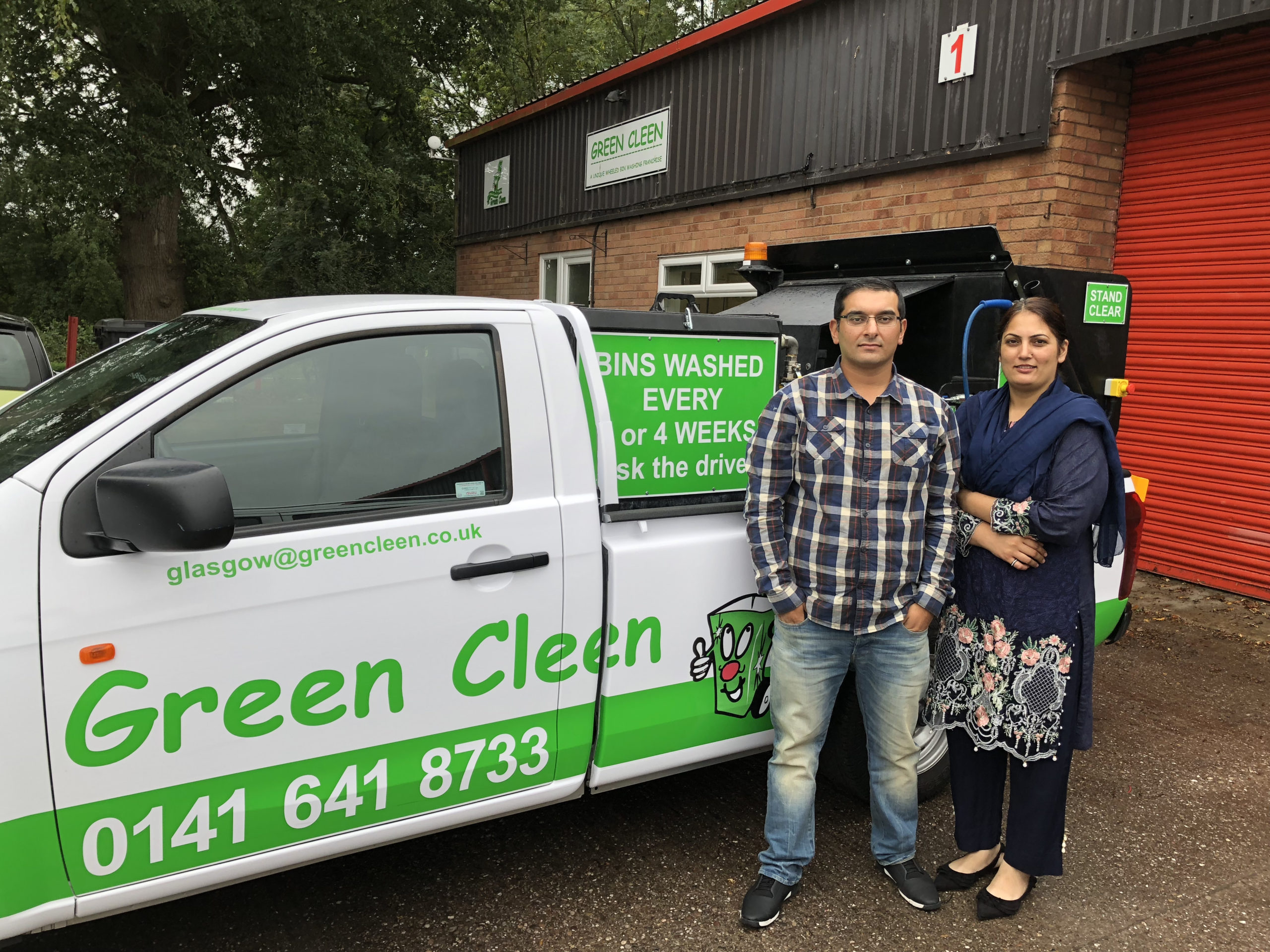 Wheelie Bin Washing Franchise - About Green Cleen